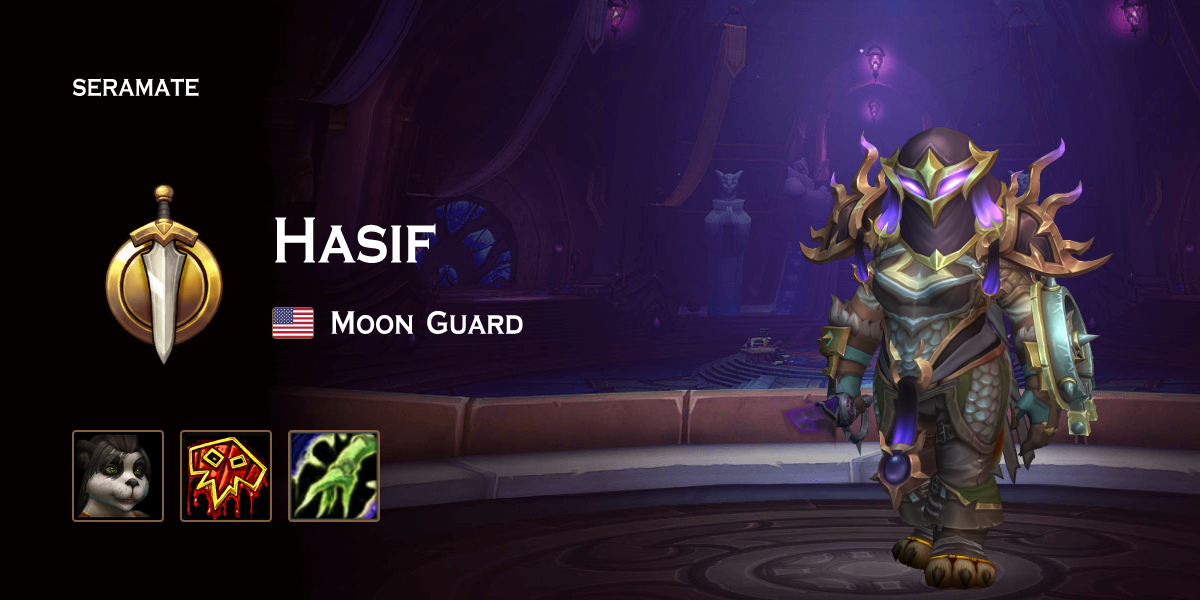 Hasif @ Moon Guard (US) · Seramate · WoW PvP Leaderboards, Arena ...
