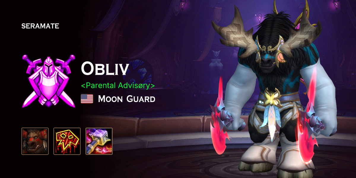 Obliv @ Moon Guard (US) · Seramate · WoW PvP Leaderboards, Arena ...
