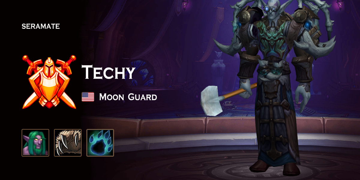 Techy @ Moon Guard (US) · Seramate · WoW PvP Leaderboards, Arena ...