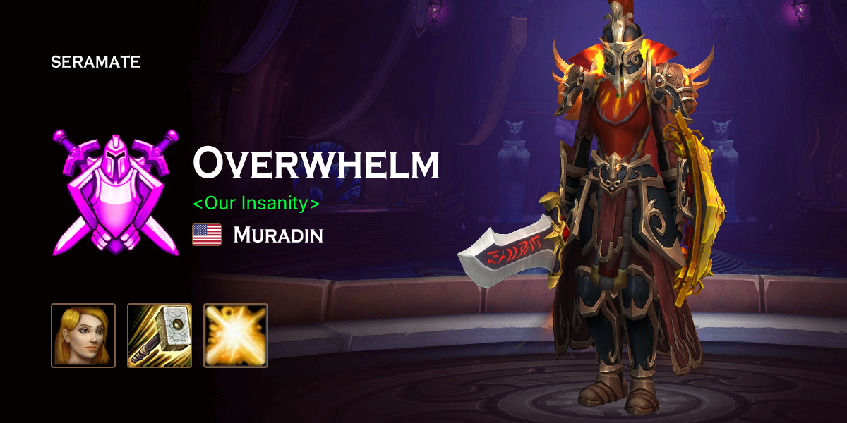 Overwhelm @ Muradin (US) · Seramate · WoW PvP Leaderboards, Arena ...