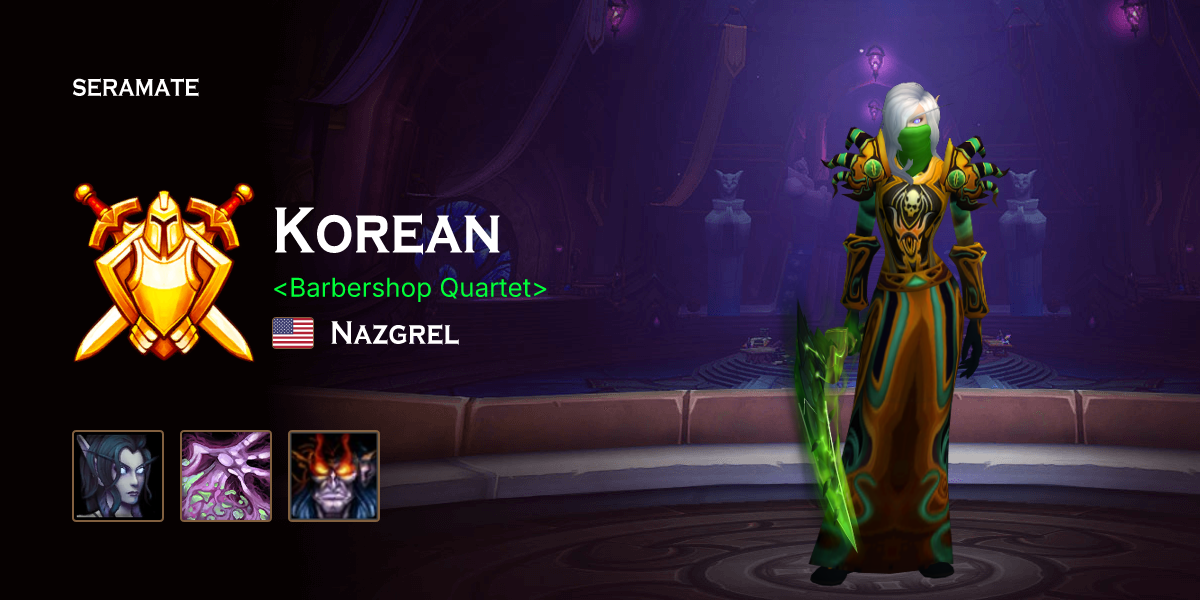 Korean @ Nazgrel (US) · Seramate · WoW PvP Leaderboards, Arena Activity ...