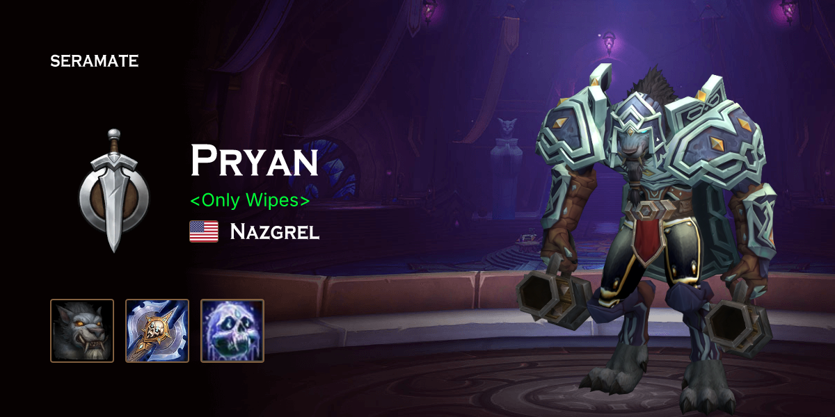 Pryan @ Nazgrel (US) · Seramate · WoW PvP Leaderboards, Arena Activity ...