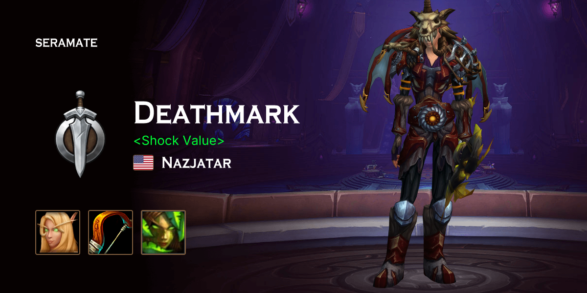 Deathmark @ Nazjatar (US) · Seramate · WoW PvP Leaderboards, Arena ...