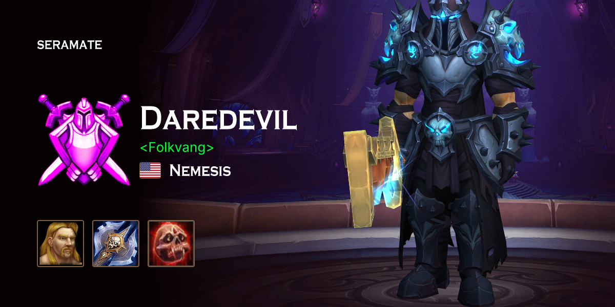 Daredevil @ Nemesis (US) · Seramate · WoW PvP Leaderboards, Arena Activity, Character Profiles ...