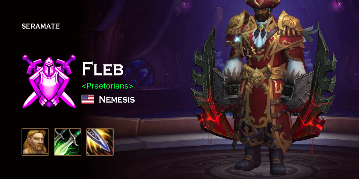 Fleb @ Nemesis (US) · Seramate · WoW PvP Leaderboards, Arena Activity ...