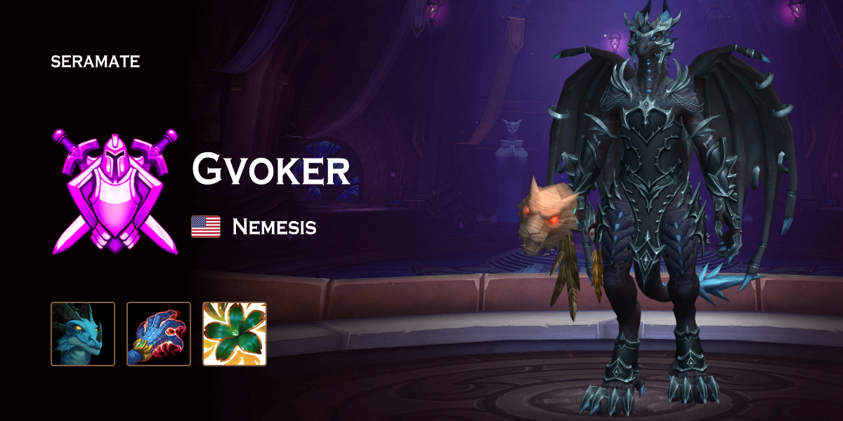 Gvoker @ Nemesis (US) · Seramate · WoW PvP Leaderboards, Arena Activity, Character Profiles & more.