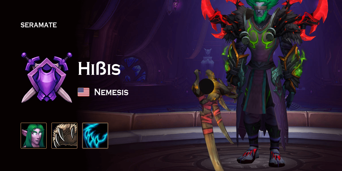 Hißis @ Nemesis (US) · Seramate · WoW PvP Leaderboards, Arena Activity ...