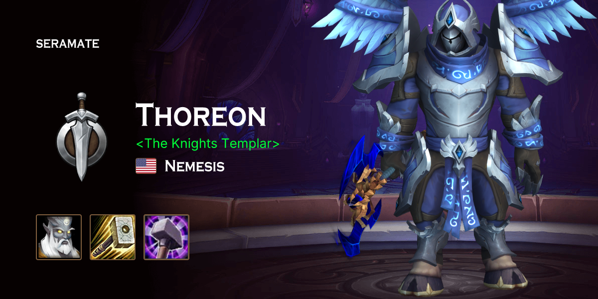 Thoreon @ Nemesis (US) · Seramate · WoW PvP Leaderboards, Arena ...