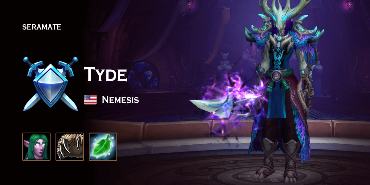 Tyde @ Nemesis (US) · Seramate · WoW PvP Leaderboards, Arena Activity ...