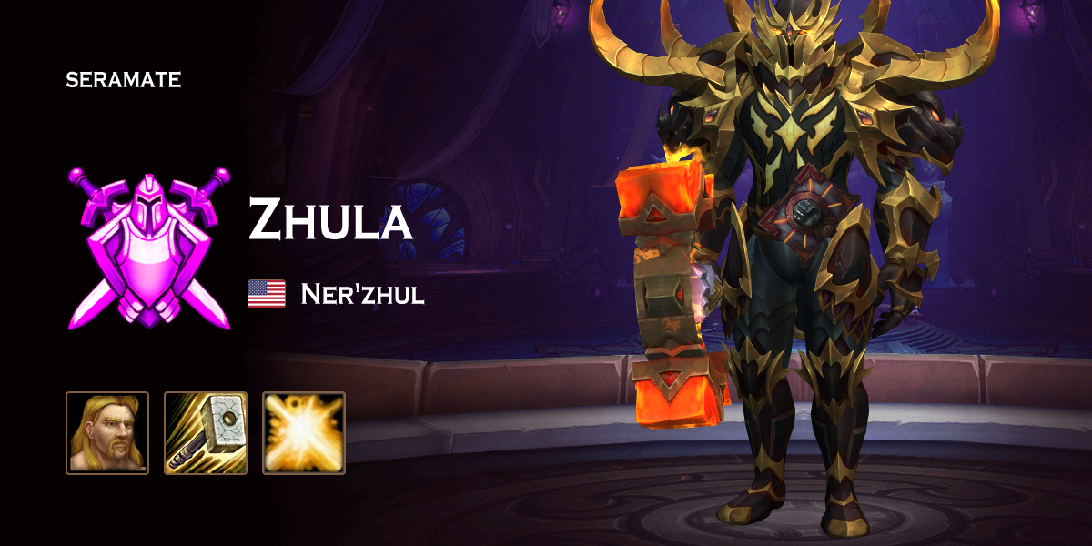 Zhula @ Ner'zhul (US) · Seramate · WoW PvP Leaderboards, Arena Activity ...
