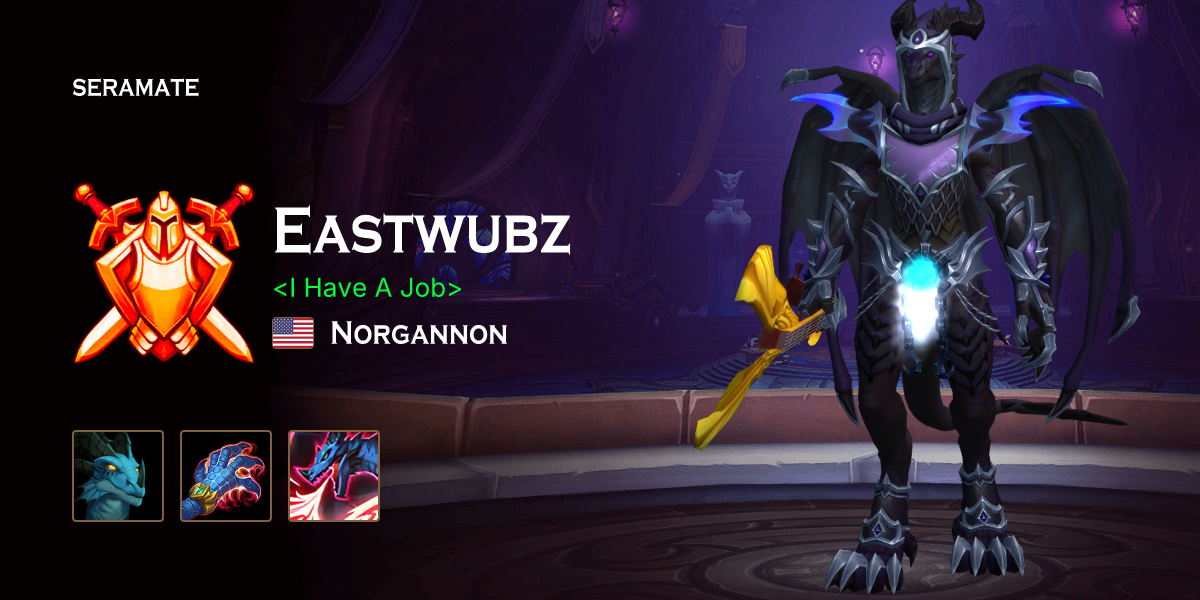 Eastwubz @ Norgannon (US) · Seramate · WoW PvP Leaderboards, Arena ...