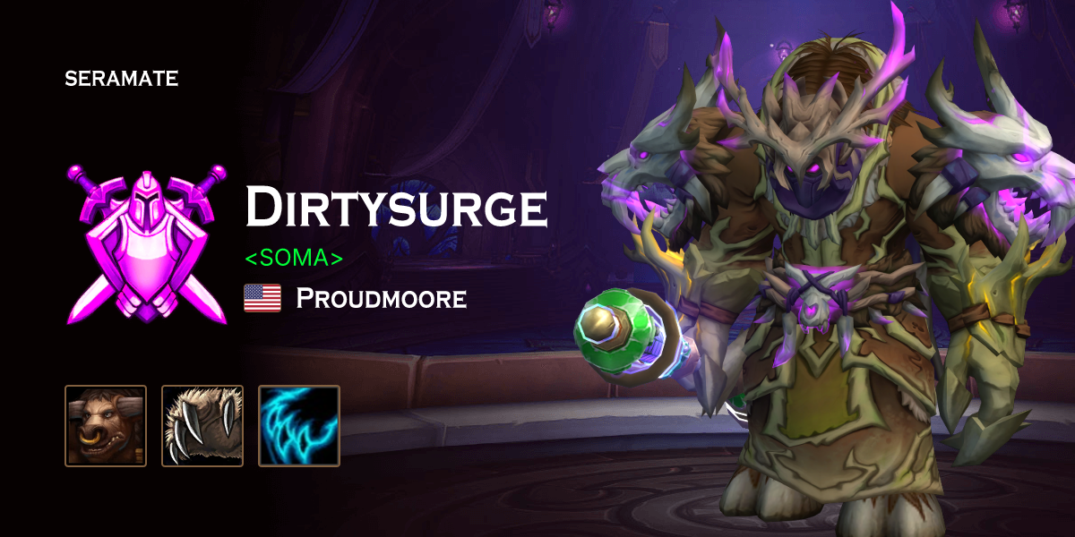 Dirtysurge @ Proudmoore (US) · Seramate · WoW PvP Leaderboards, Arena ...