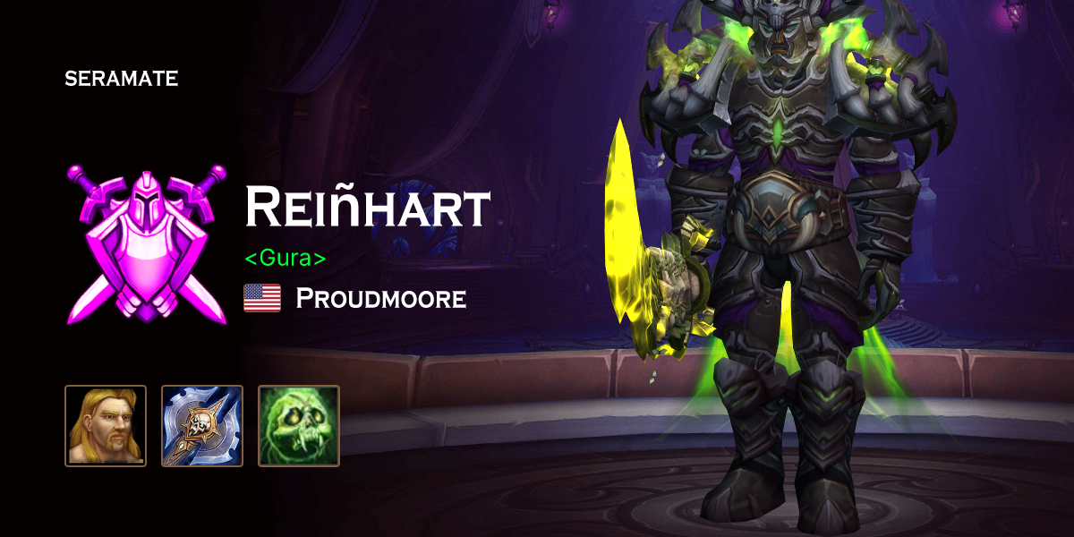 Reiñhart @ Proudmoore (US) · Seramate · WoW PvP Leaderboards, Arena ...