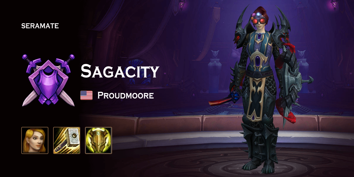 Sagacity @ Proudmoore (US) · Seramate · WoW PvP Leaderboards, Arena Activity, Character Profiles ...