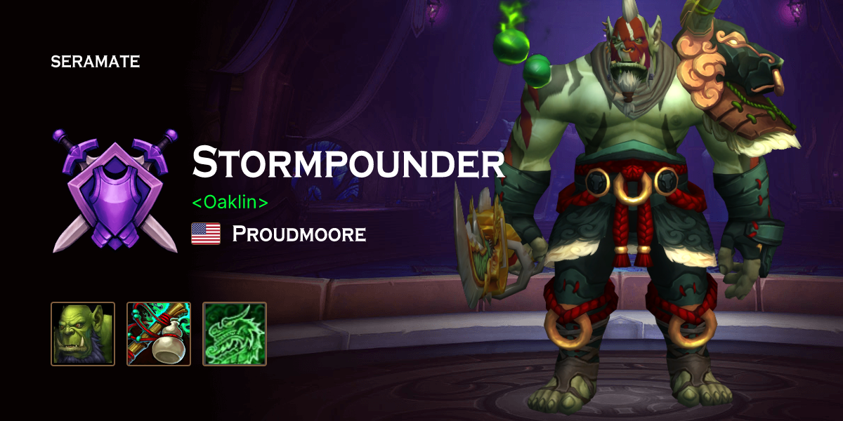 Stormpounder @ Proudmoore (US) · Seramate · WoW PvP Leaderboards, Arena ...