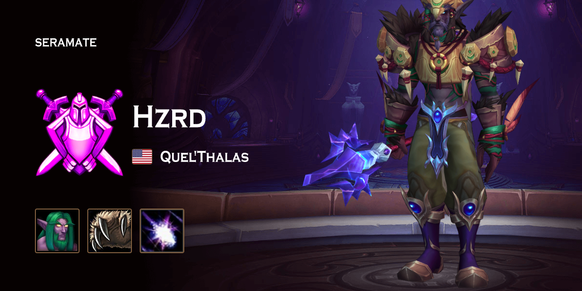 Hzrd @ Quel'Thalas (US) · Seramate · WoW PvP Leaderboards, Arena Activity, Character Profiles ...