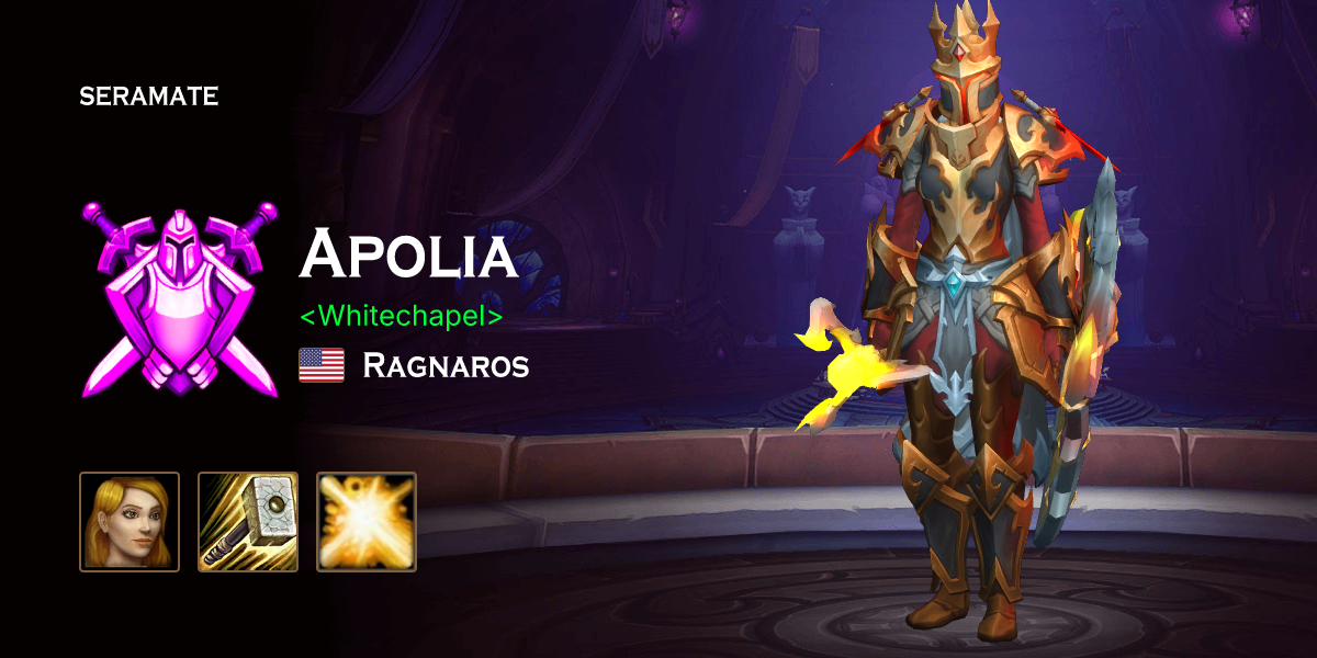 Apolia @ Ragnaros (US) · Seramate · WoW PvP Leaderboards, Arena ...