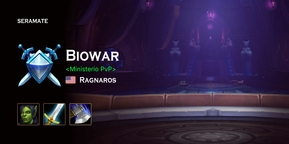 Biowar @ Ragnaros (US) · Seramate · WoW PvP Leaderboards, Arena ...
