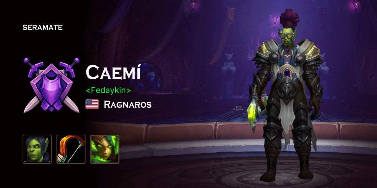 Caemí @ Ragnaros (US) · Seramate · WoW PvP Leaderboards, Arena Activity ...