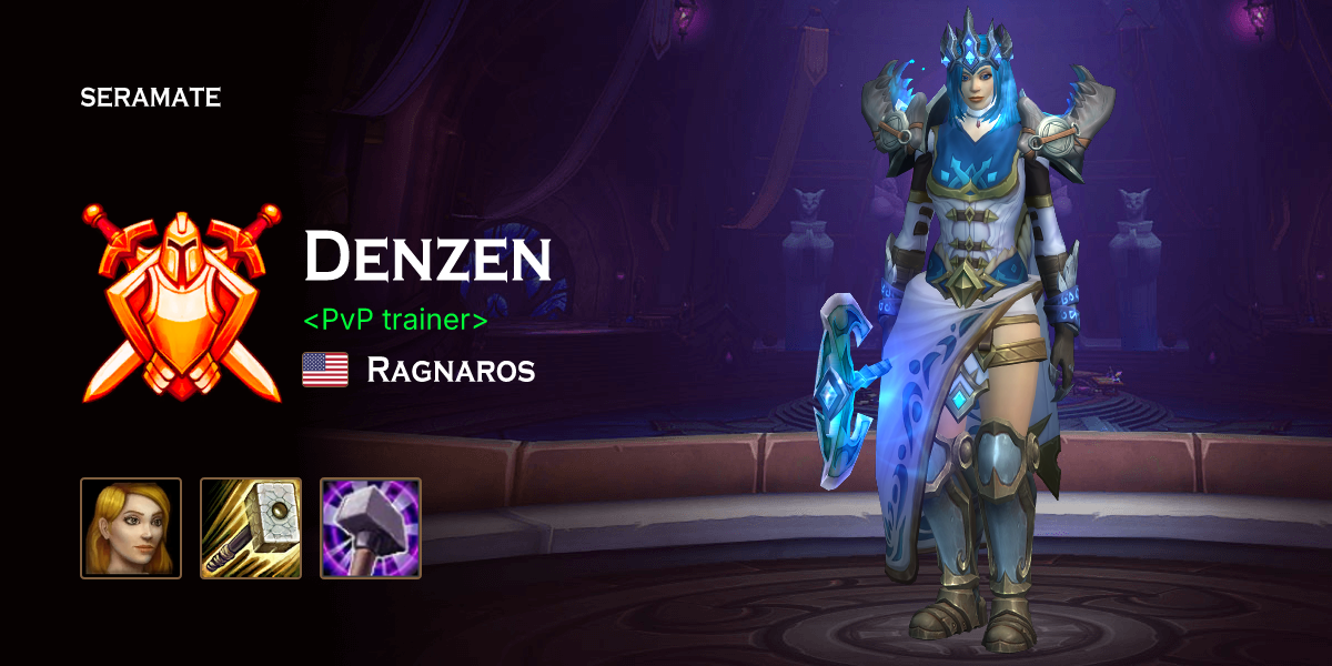 Denzen @ Ragnaros (US) · Seramate · WoW PvP Leaderboards, Arena Activity, Character Profiles & more.
