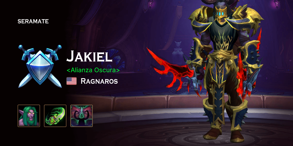 Jakiel @ Ragnaros (US) · Seramate · WoW PvP Leaderboards, Arena ...