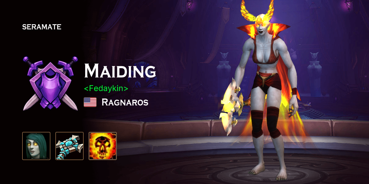 Maiding @ Ragnaros (US) · Seramate · WoW PvP Leaderboards, Arena ...