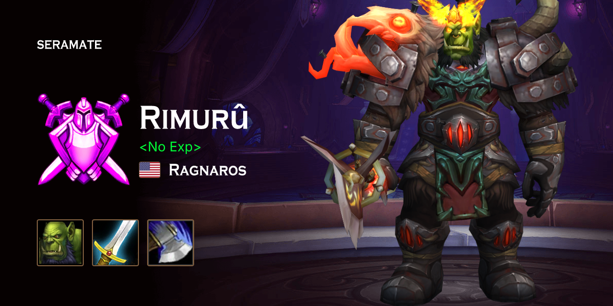 Rimurû @ Ragnaros (US) · Seramate · WoW PvP Leaderboards, Arena ...