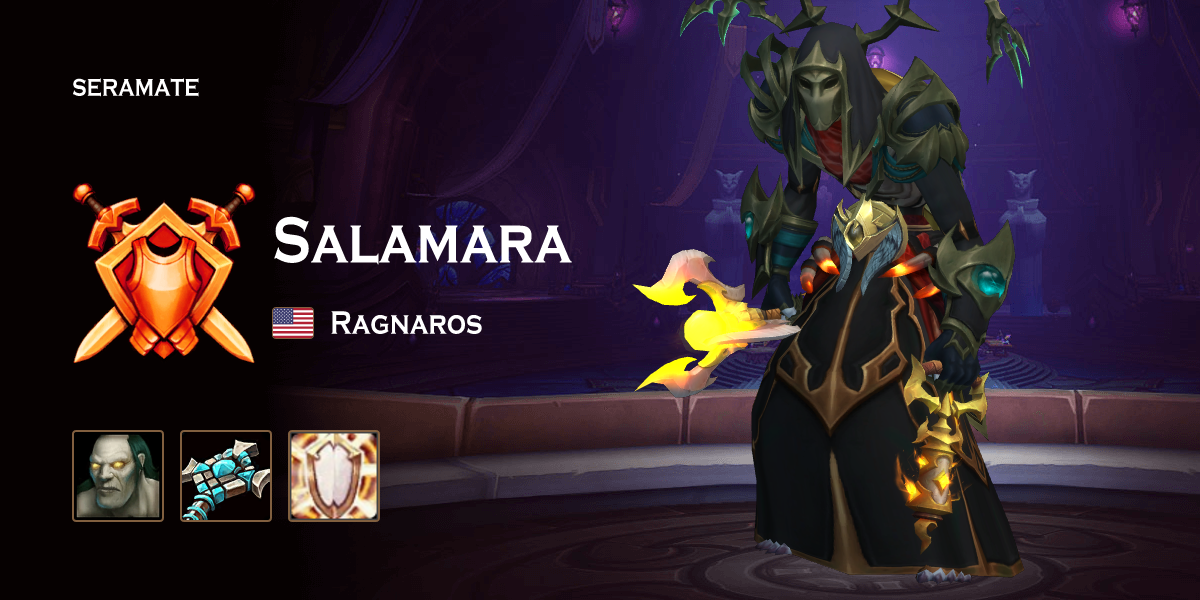Salamara @ Ragnaros (US) · Seramate · WoW PvP Leaderboards, Arena ...