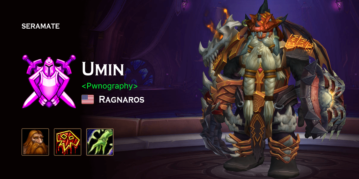 Umin @ Ragnaros (US) · Seramate · WoW PvP Leaderboards, Arena Activity ...