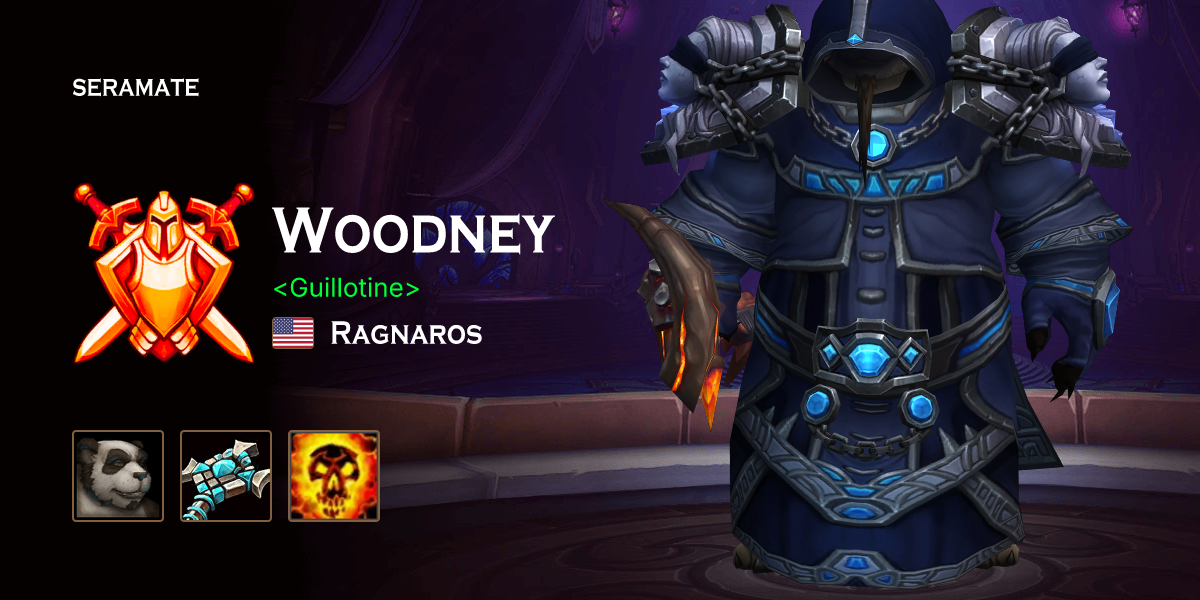 Woodney @ Ragnaros (US) · Seramate · WoW PvP Leaderboards, Arena Activity, Character Profiles ...