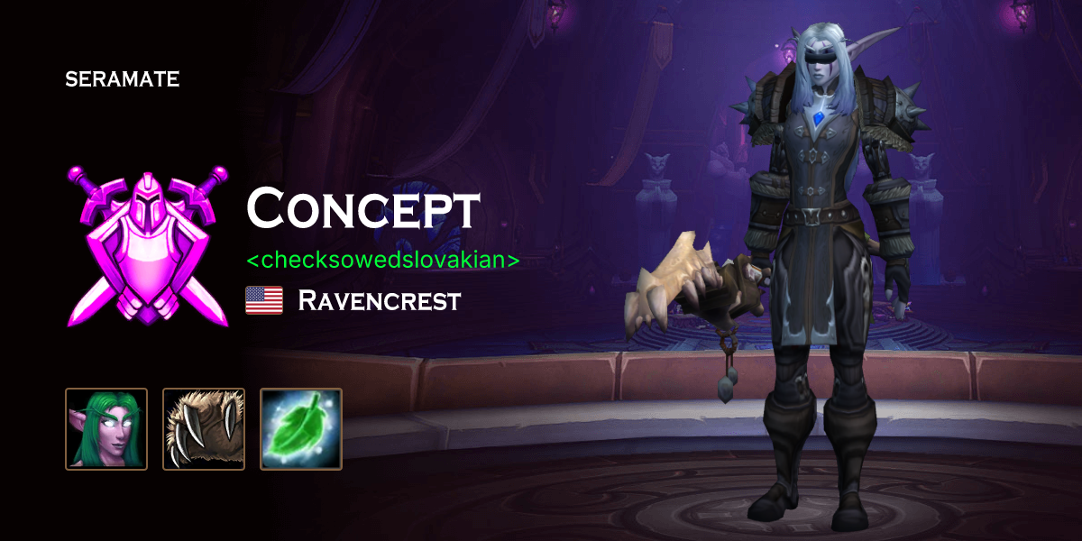 Concept @ Ravencrest (US) · Seramate · WoW PvP Leaderboards, Arena ...