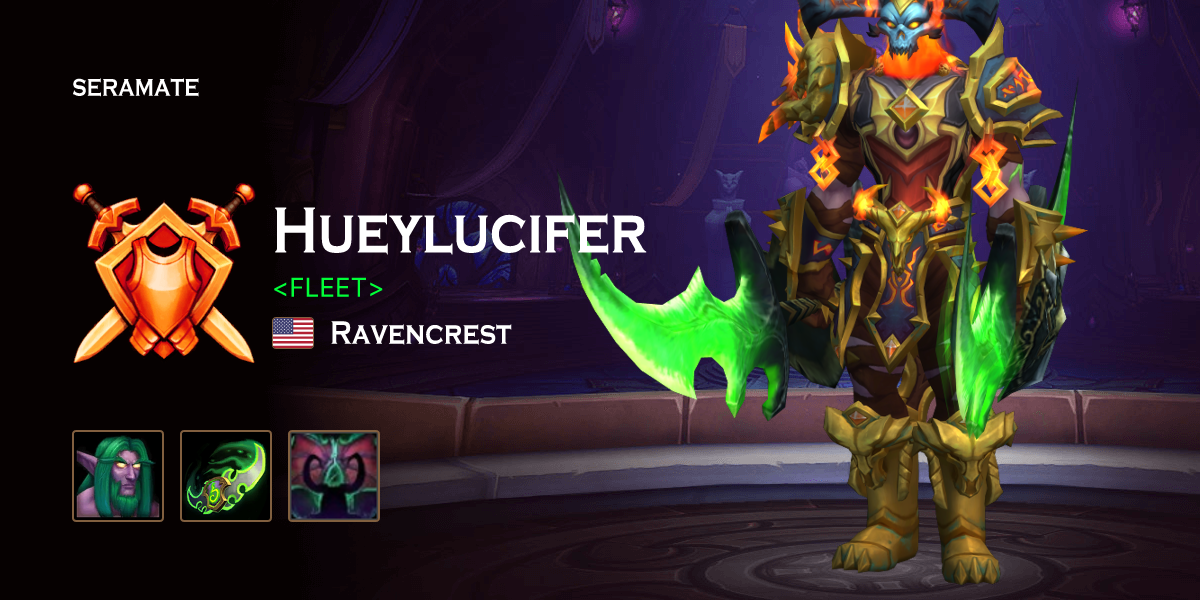 Hueylucifer @ Ravencrest (US) · Seramate · WoW PvP Leaderboards, Arena ...