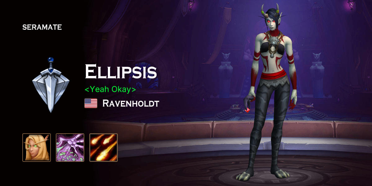 Ellipsis @ Ravenholdt (US) · Seramate · WoW PvP Leaderboards, Arena ...
