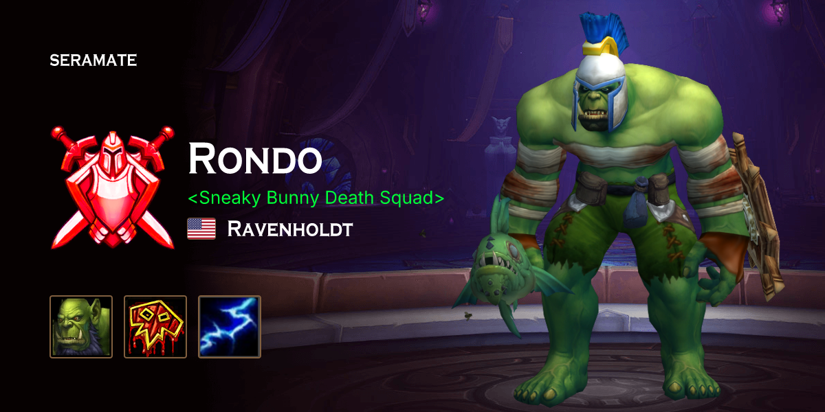 Rondo @ Ravenholdt (US) · Seramate · WoW PvP Leaderboards, Arena ...