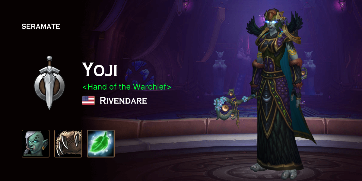 Yoji @ Rivendare (US) · Seramate · WoW PvP Leaderboards, Arena Activity ...