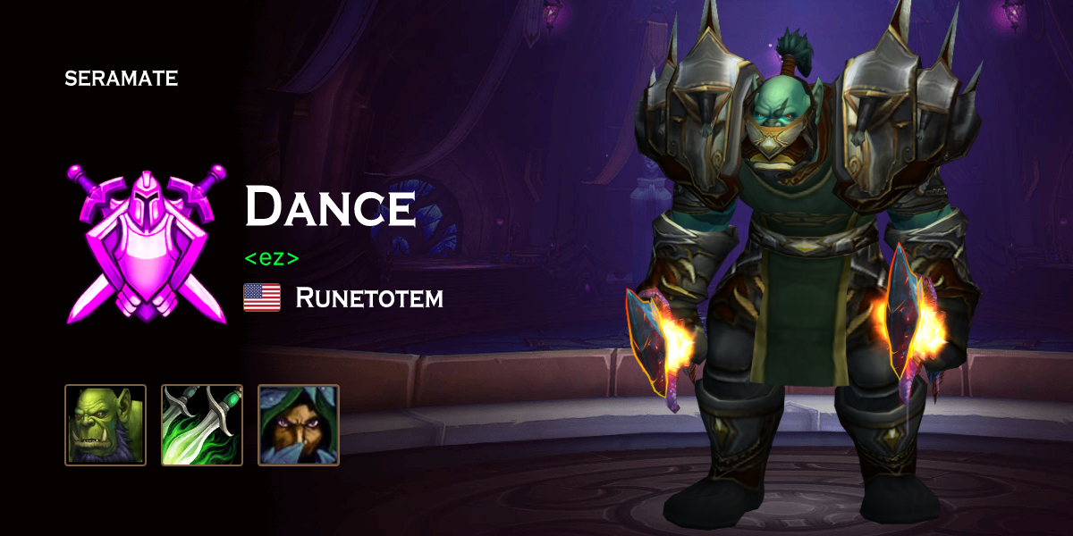 Dance @ Runetotem (US) · Seramate · WoW PvP Leaderboards, Arena ...