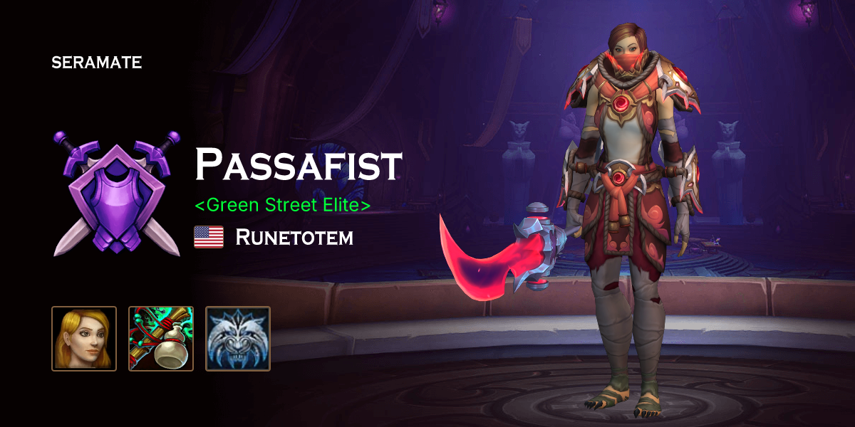 Passafist @ Runetotem (US) · Seramate · WoW PvP Leaderboards, Arena ...