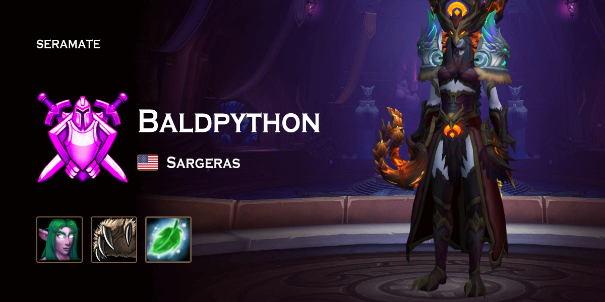 Baldpython @ Sargeras (US) · Seramate · WoW PvP Leaderboards, Arena ...