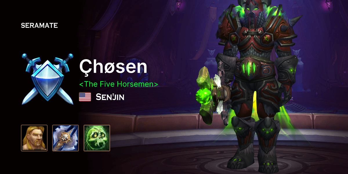 Çhøsen @ Sen'jin (US) · Seramate · WoW PvP Leaderboards, Arena Activity ...