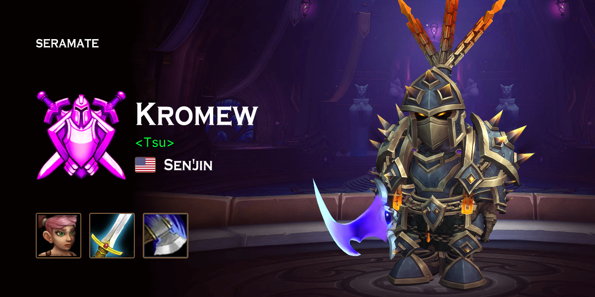 Kromew @ Sen'jin (US) · Seramate · WoW PvP Leaderboards, Arena Activity ...