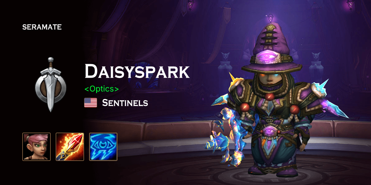 Daisyspark @ Sentinels (US) · Seramate · WoW PvP Leaderboards, Arena ...