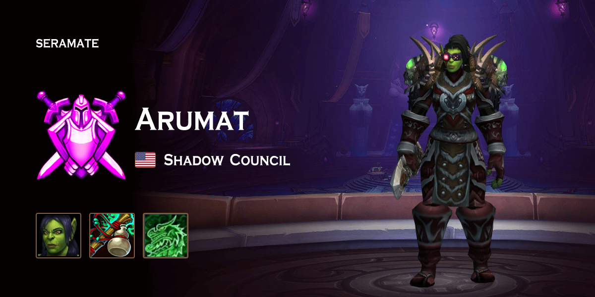 Arumat @ Shadow Council (US) · Seramate · WoW PvP Leaderboards, Arena ...