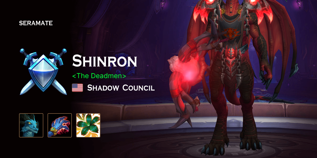 Shinron @ Shadow Council (US) · Seramate · WoW PvP Leaderboards, Arena ...