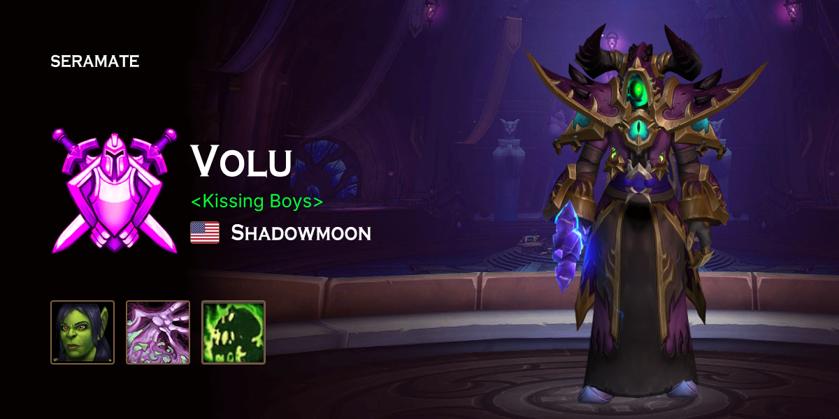 Volu @ Shadowmoon (US) · Seramate · WoW PvP Leaderboards, Arena ...