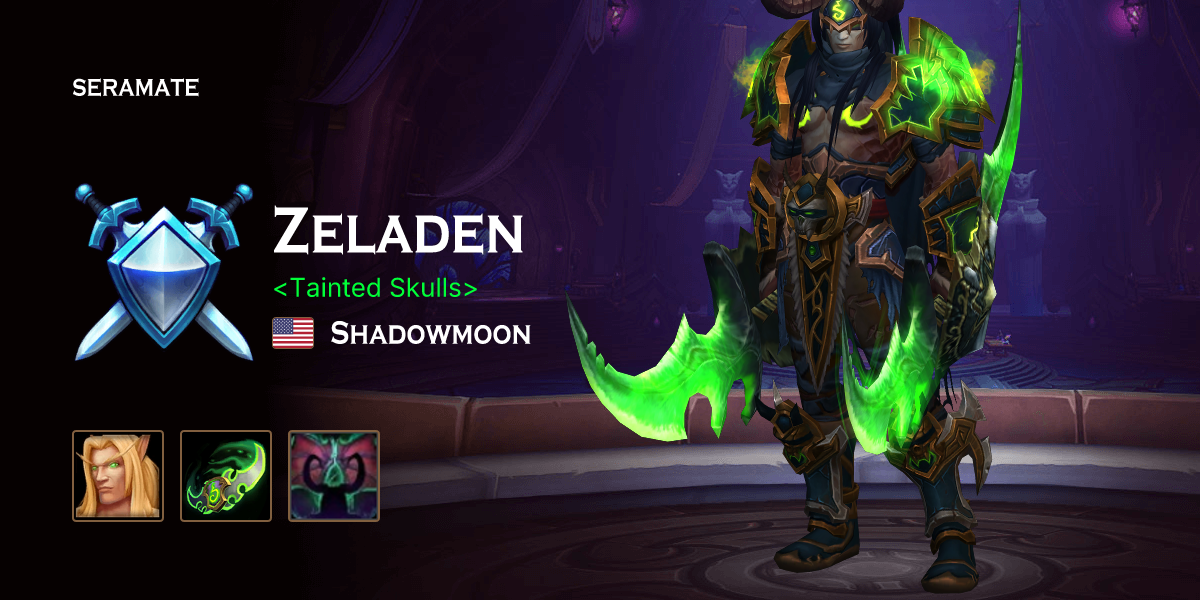 Zeladen @ Shadowmoon (US) · Seramate · WoW PvP Leaderboards, Arena ...