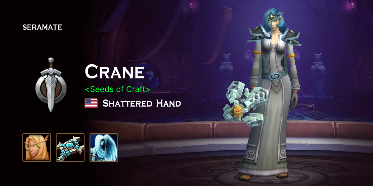 Crane @ Shattered Hand (US) · Seramate · WoW PvP Leaderboards, Arena ...