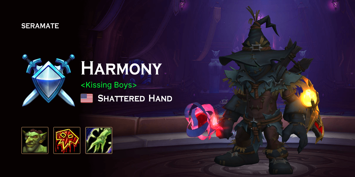 Harmony @ Shattered Hand (US) · Seramate · WoW PvP Leaderboards, Arena ...