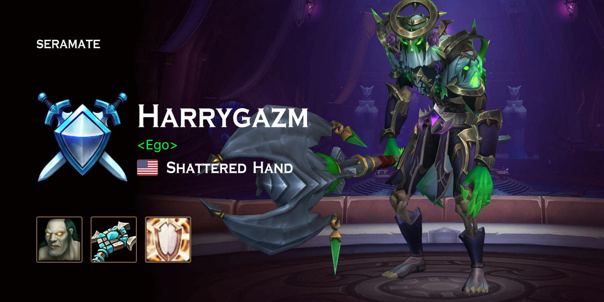 Harrygazm @ Shattered Hand (US) · Seramate · WoW PvP Leaderboards ...