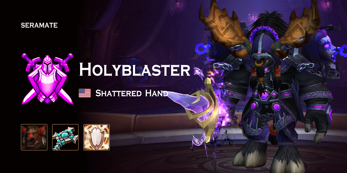 Holyblaster @ Shattered Hand (US) · Seramate · WoW PvP Leaderboards ...