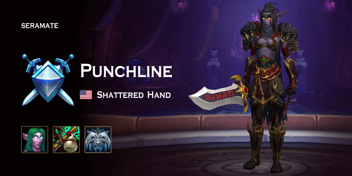 Punchline @ Shattered Hand (US) · Seramate · WoW PvP Leaderboards ...